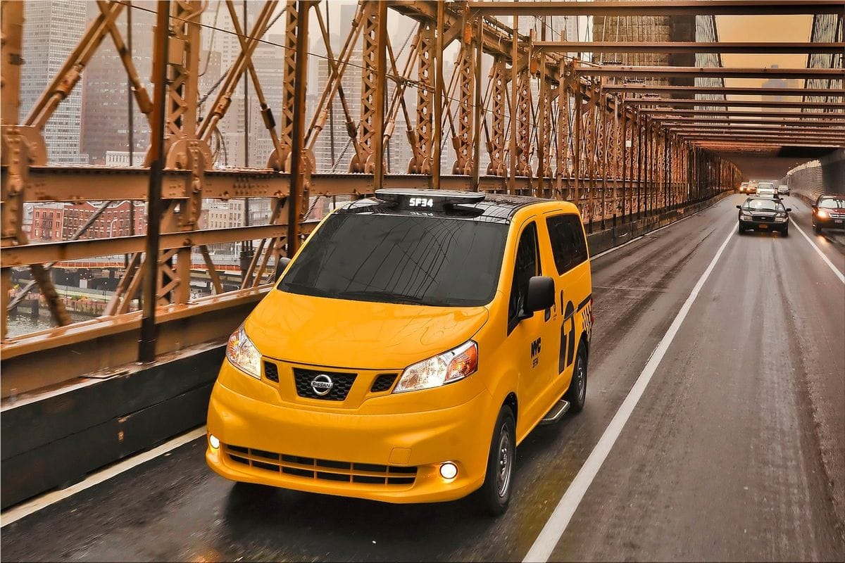 Nissan NV200 Taxi - the iconic yellow cab|Nissan