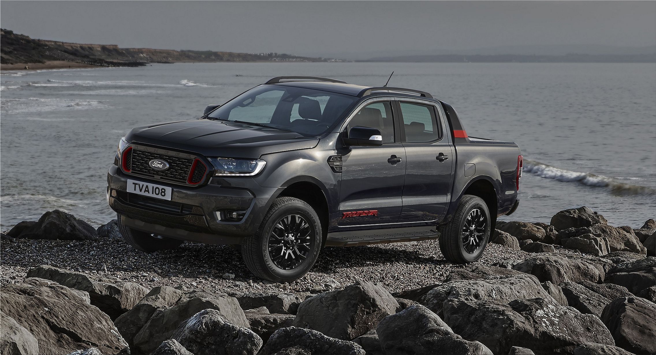 The new Ford Ranger Thunder pickup truck limited edition|Ford