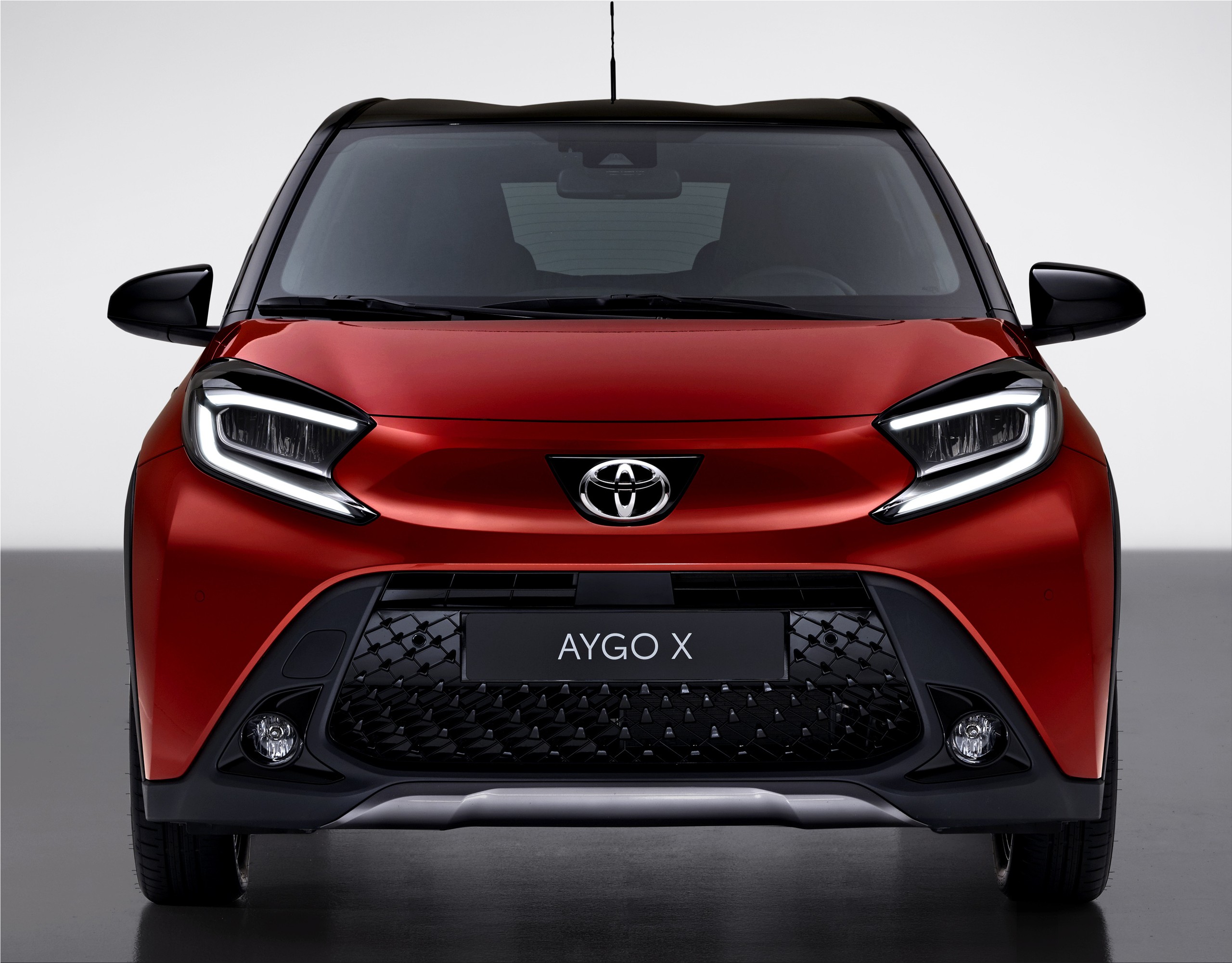 The new Toyota Aygo X crossover beautiful compact and safe Car Division