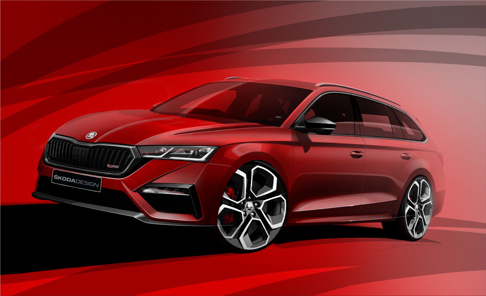 Skoda Octavia RS iV performance plug in hybrid model with 245Hp Car Division