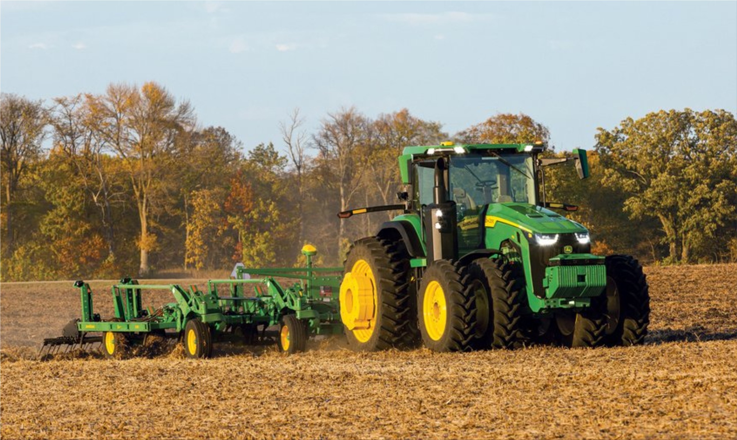 The new John Deere 8R autonomous tractor | Car Division